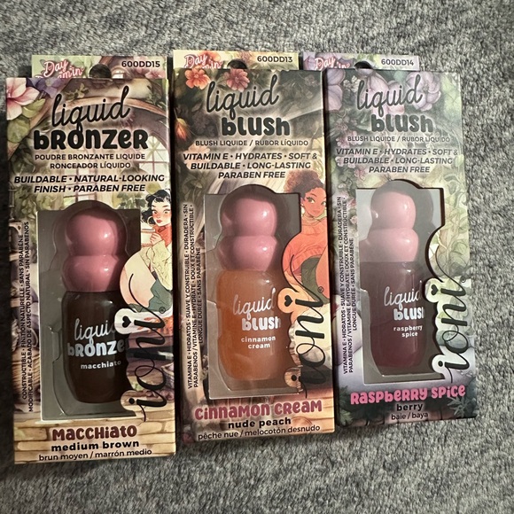 IONI | Makeup | Ioni Liquid Blush And Bronzer Lot Of Three Fall ...